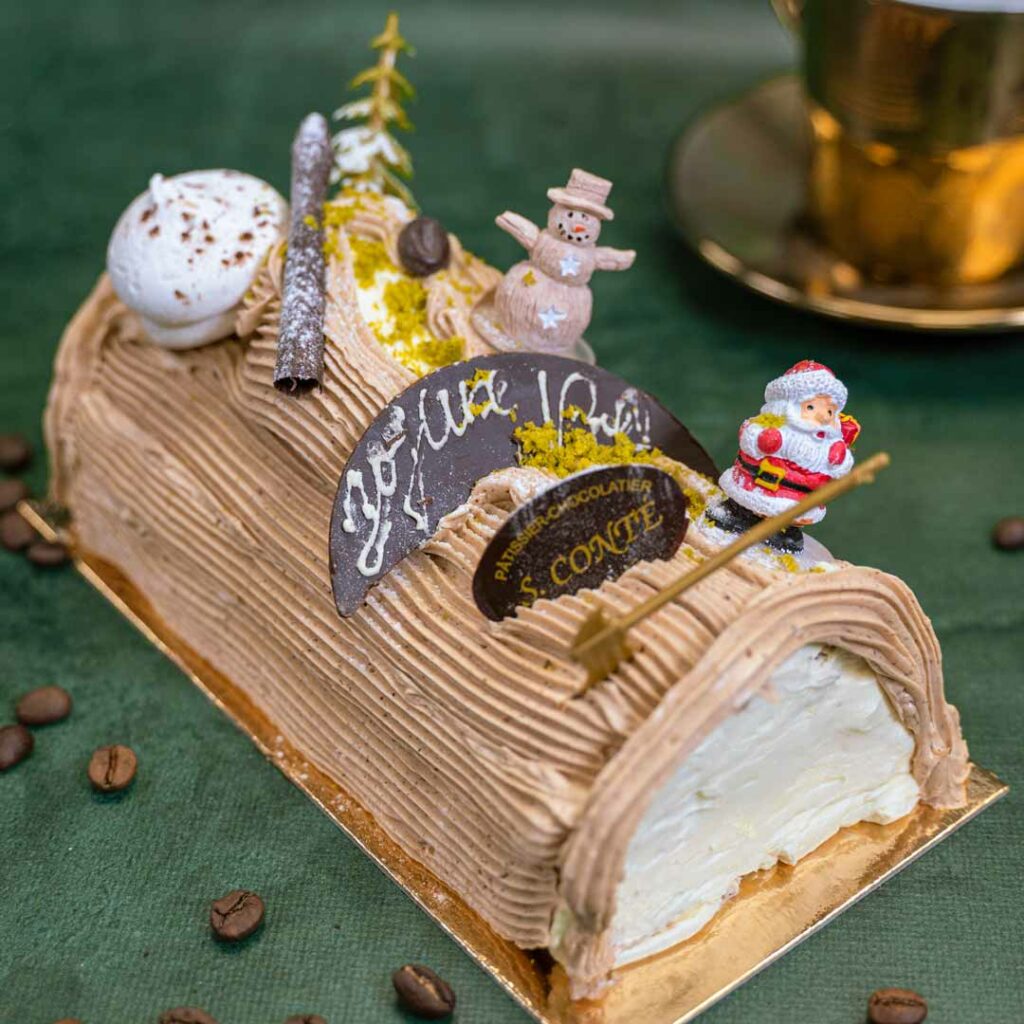 Bûche Crème au Beurre (parfums au choix)