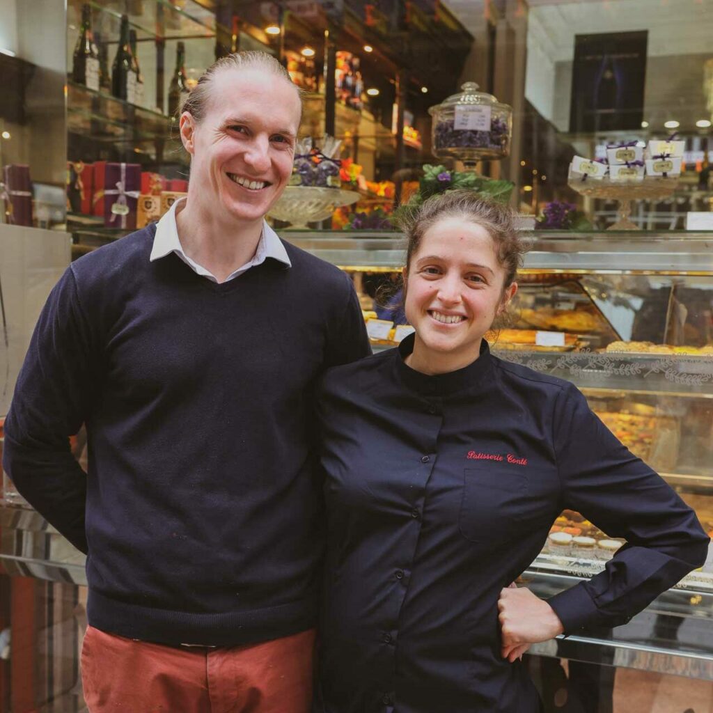 La pâtisserie Conté évolue au même rythme que ses générations. Joanna ...